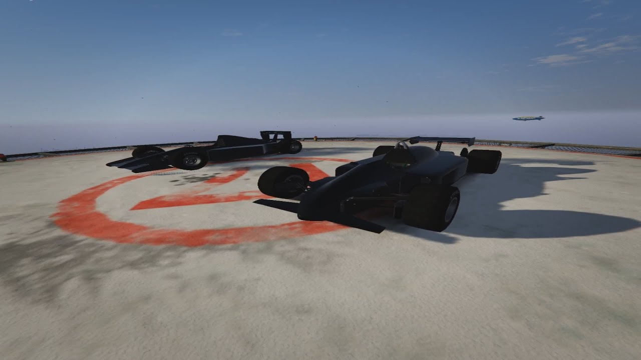 The GTA F1 DLC Car's are Too Fast - YouTube