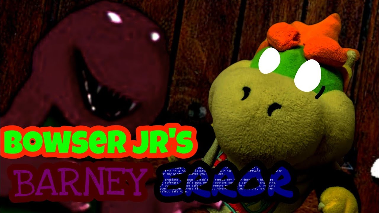 Bowser Jr's Barney Error - YouTube