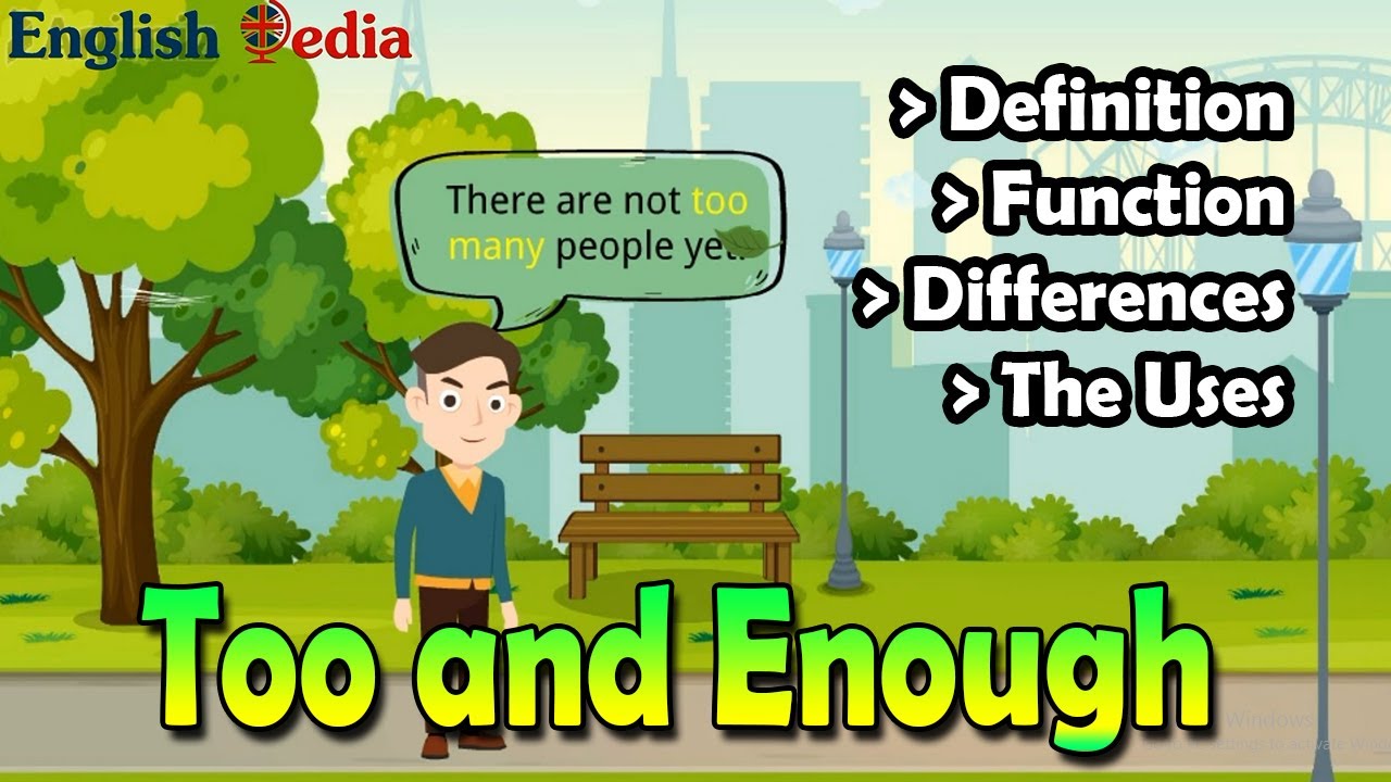 Too and Enough | Kelas 10 Bahasa Inggris Sastra dan Peminatan | Adverb ...