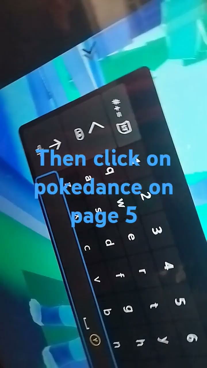 how to poke dance on dani s dances TT! - YouTube