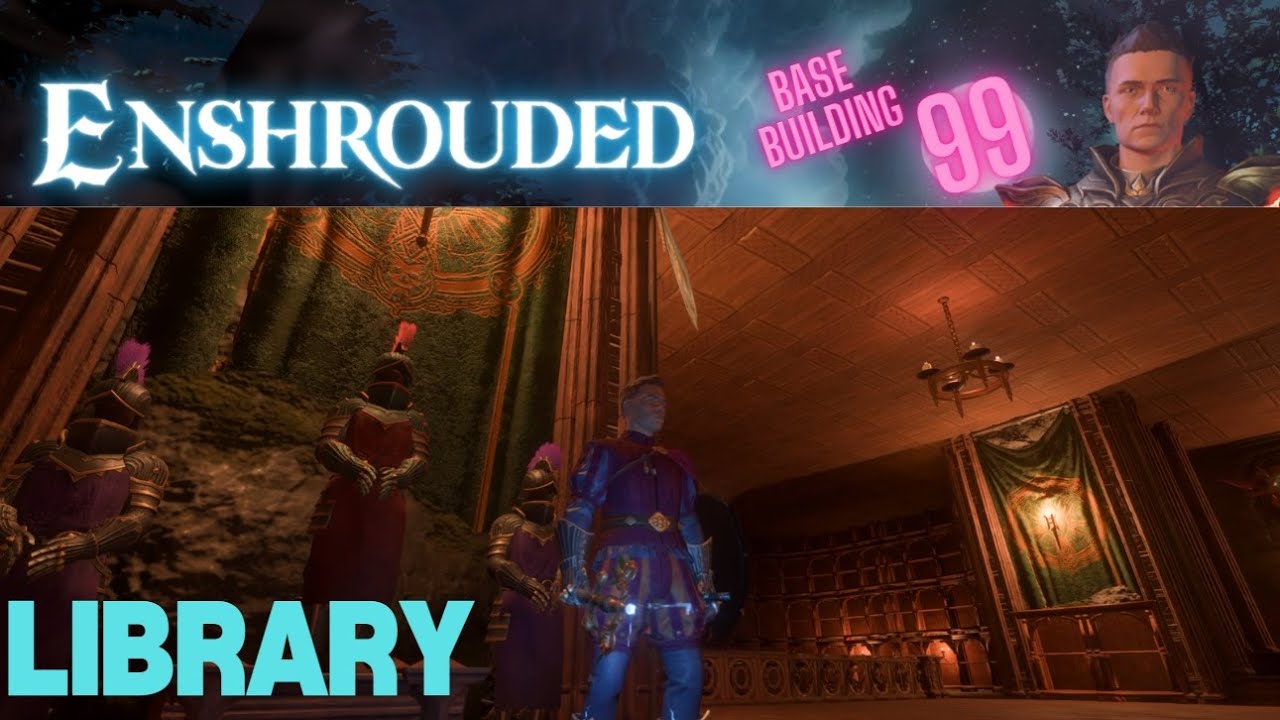 Enshrouded | Final touches to the library - YouTube