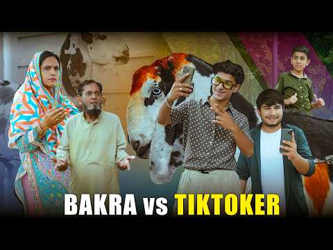 BAKRA VS TIKTOKER | Qurbani K Janwar Ka Mazaaq | Ateeb Shah