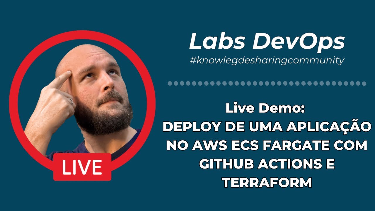 LIVE DEMO - DEPLOY DE UMA APLICAÇÃO NO AWS ECS FARGATE COM GITHUB ...