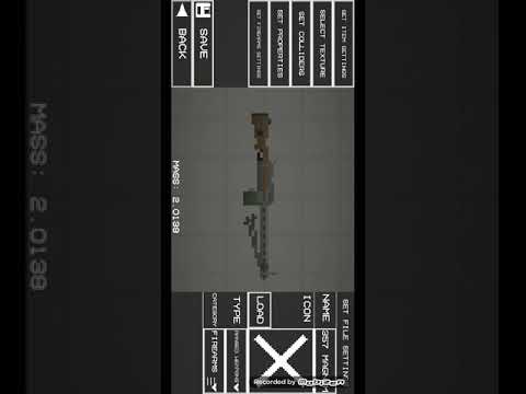 Tutorial: how to make guns in melon playground/sandbox - YouTube