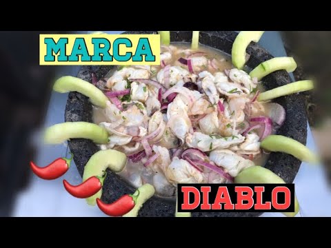 Aguachile marca diablo. - YouTube