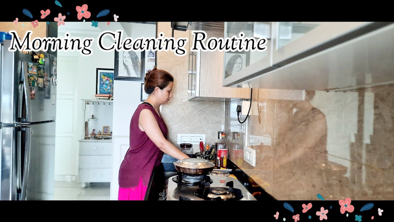 Morning Cleaning Routine🌞|| Home Cleaning 🧺|| Cleaning Routine 🌼 - YouTube