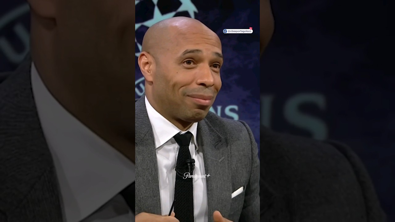 Thierry Henry legendary smile after hearing pep's message🤣🤣# ...