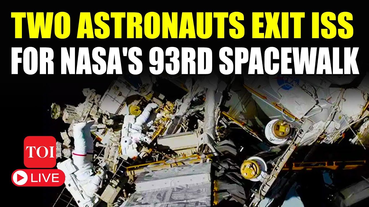 NASA LIVE | Astronauts Take On Rare All-Woman Spacewalk, Venture ...
