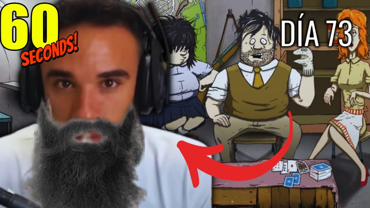 LOS MEJORES MOMENTOS de ILLOJUAN en 60 Seconds! (Completo) | Sobreviviendo en un refugio 🏠💣💣 ...