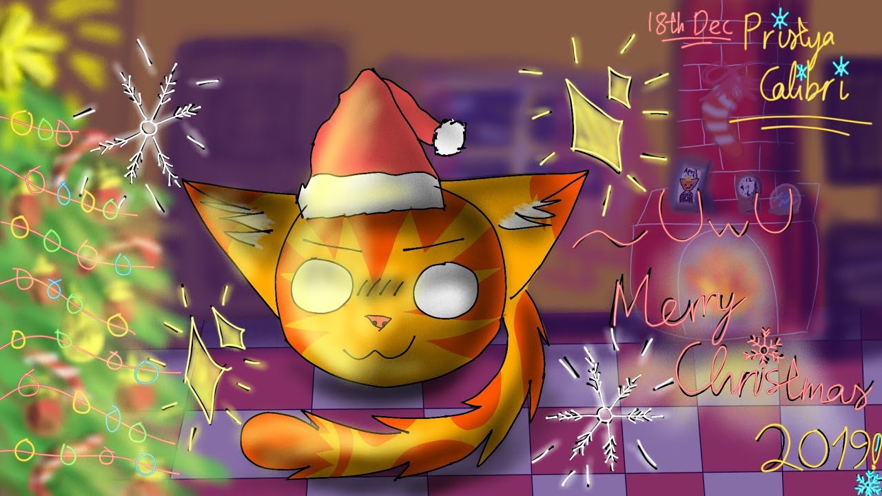 My New Christmas Oc UwU - YouTube