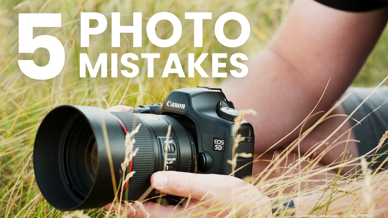 5 Photography Problems (and how to fix them)! - YouTube