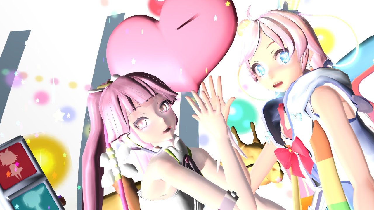 「MMD Vocaloid」 Drop Pop Candy (Rana & VY1 Mizki ) - YouTube