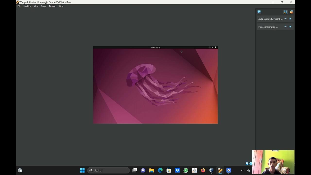 Tutorial menginstal Linux Ubuntu di Virtualbox - YouTube