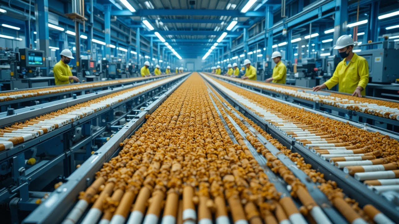 Inside the Cigarette Factory: How It’s Really Made | Secrets of a ...