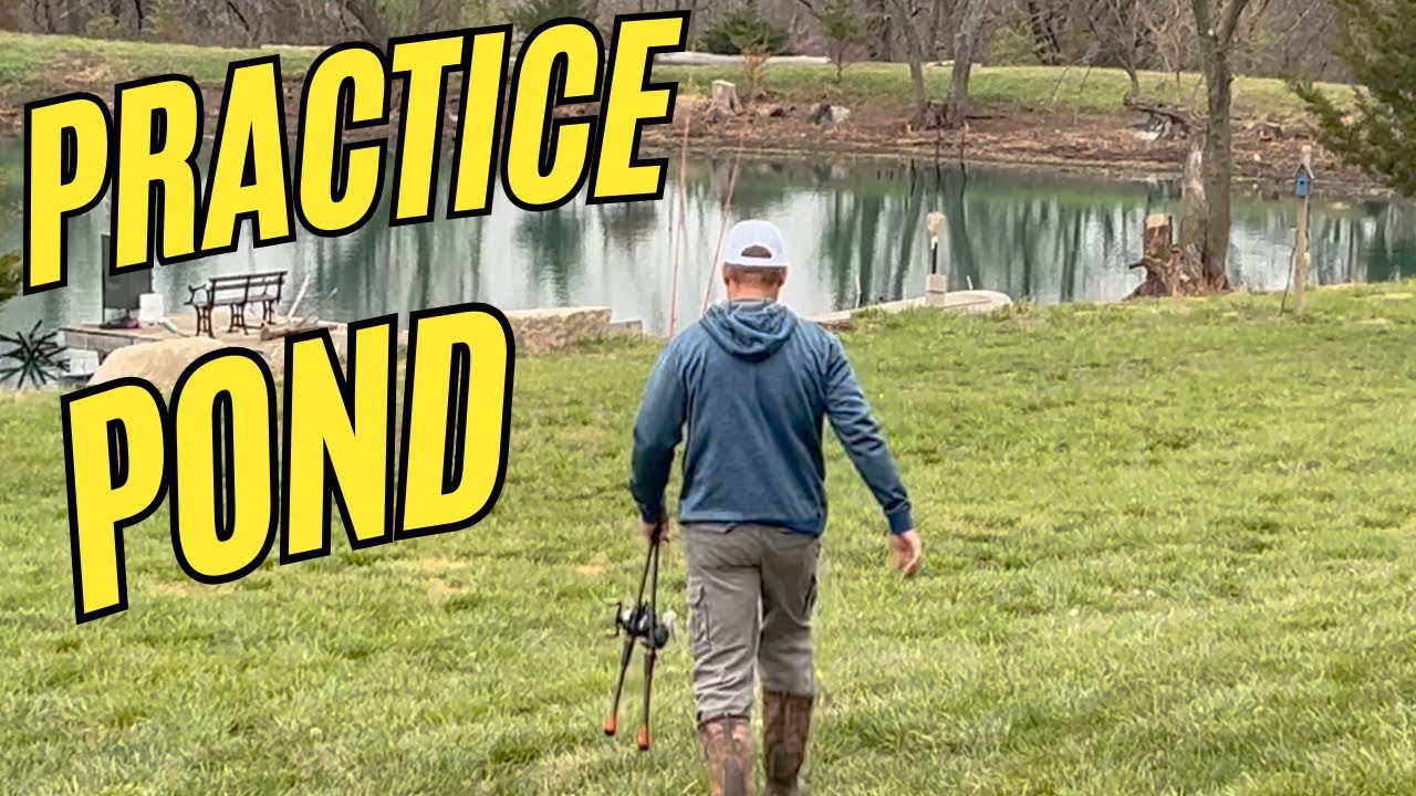 Practice Pond - testing baits before the storm. - YouTube