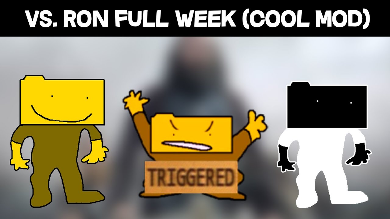 Friday Night Funkin Mod Showcase Vs Ron Full Week (Cool Mod) - YouTube
