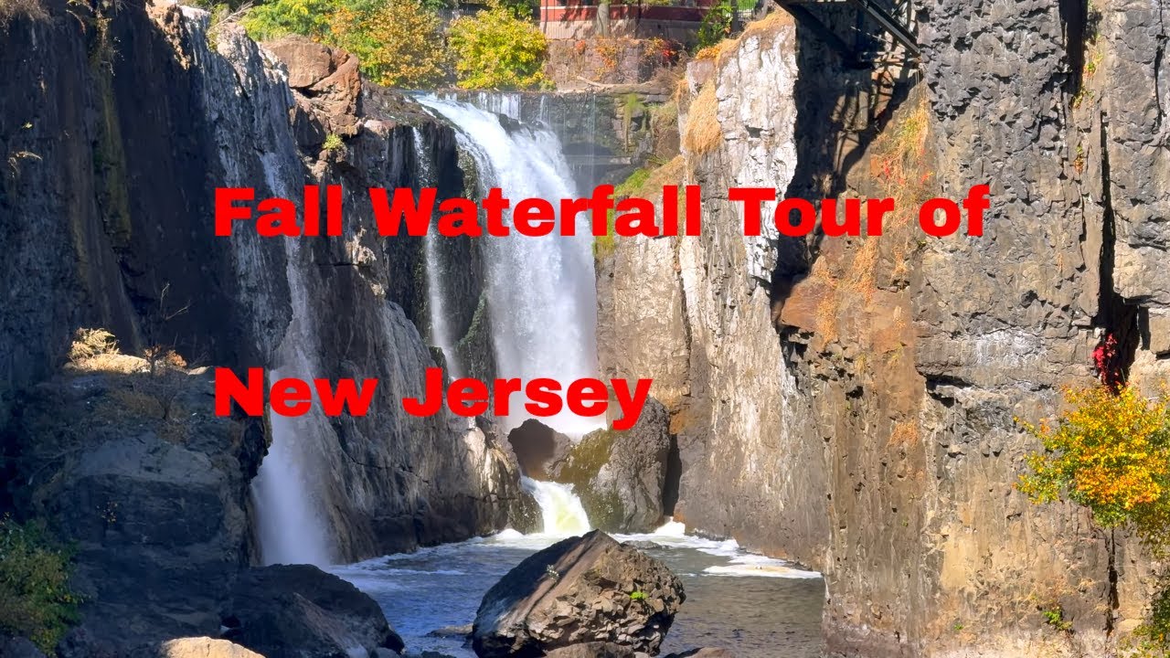 Fall Waterfall Tour of New Jersey - YouTube