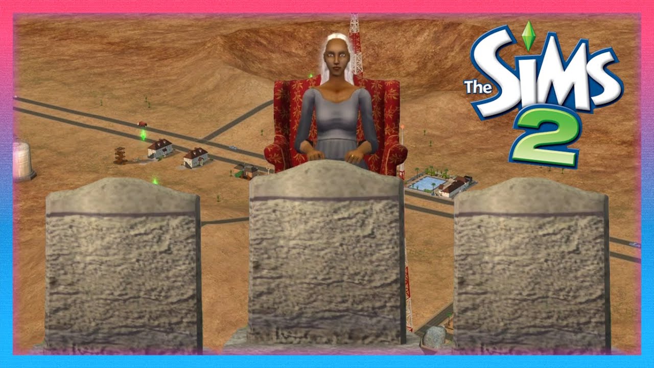 The Sims 2 Strangetown - Olive Spectre - Running from Grim! - YouTube