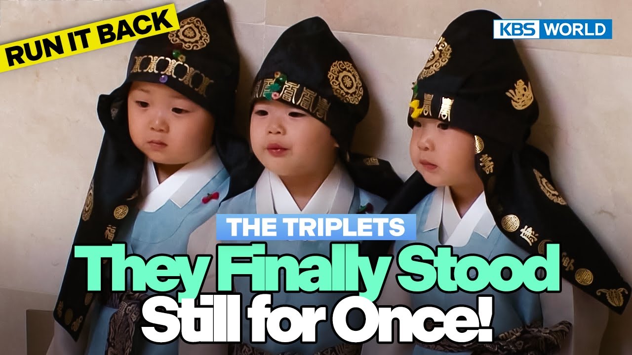 The Triplet Calendar Photo Shoot😁 [TRoS Run It Back] | KBS WORLD TV ...