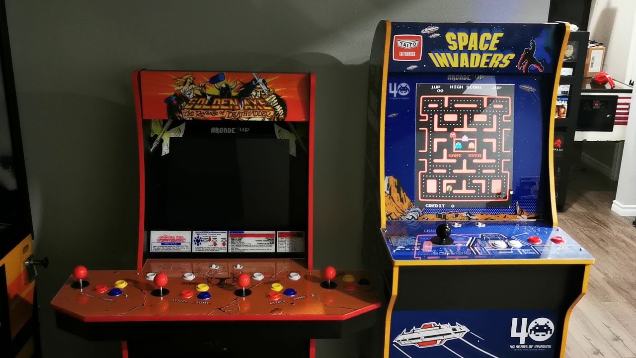 Arcade 1up riser height comparison - YouTube