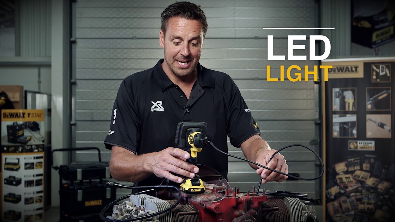 DEWALT® DCT410 10.8V XR Li-Ion Inspection Camera Kit - YouTube