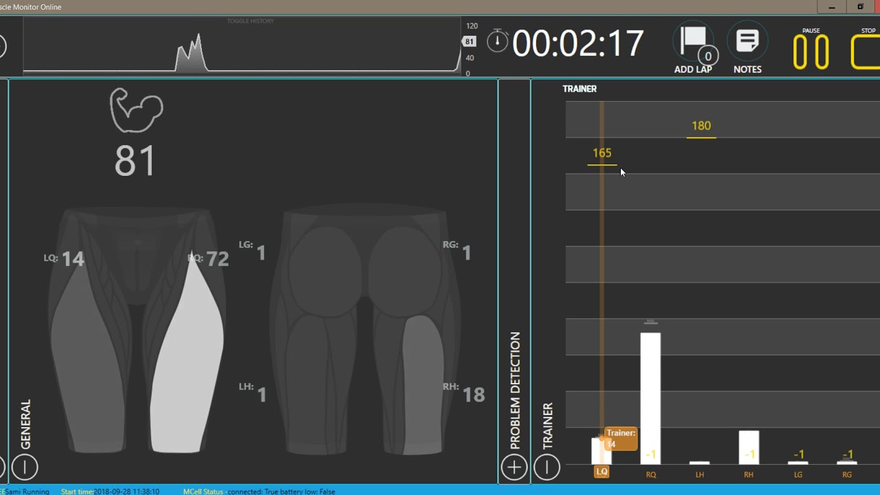 musclemonitor v3 1 walkthrough - YouTube