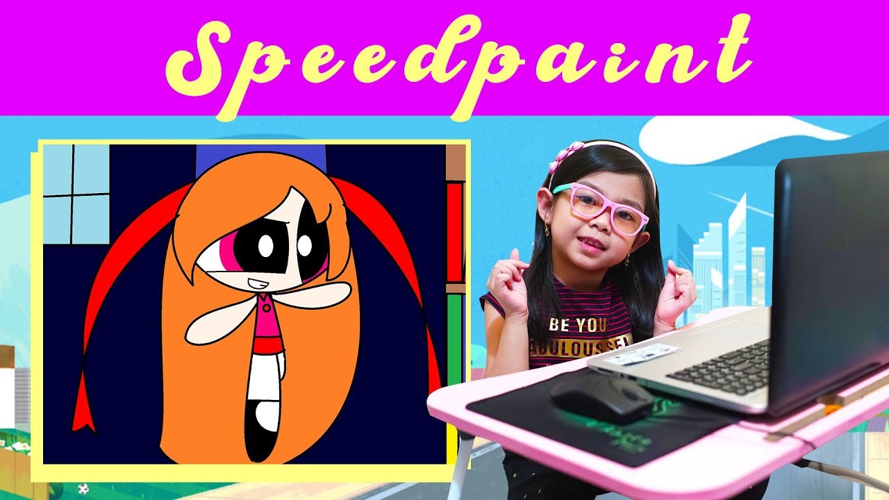 My First Speed Painting Video - Microsoft Paint - YouTube