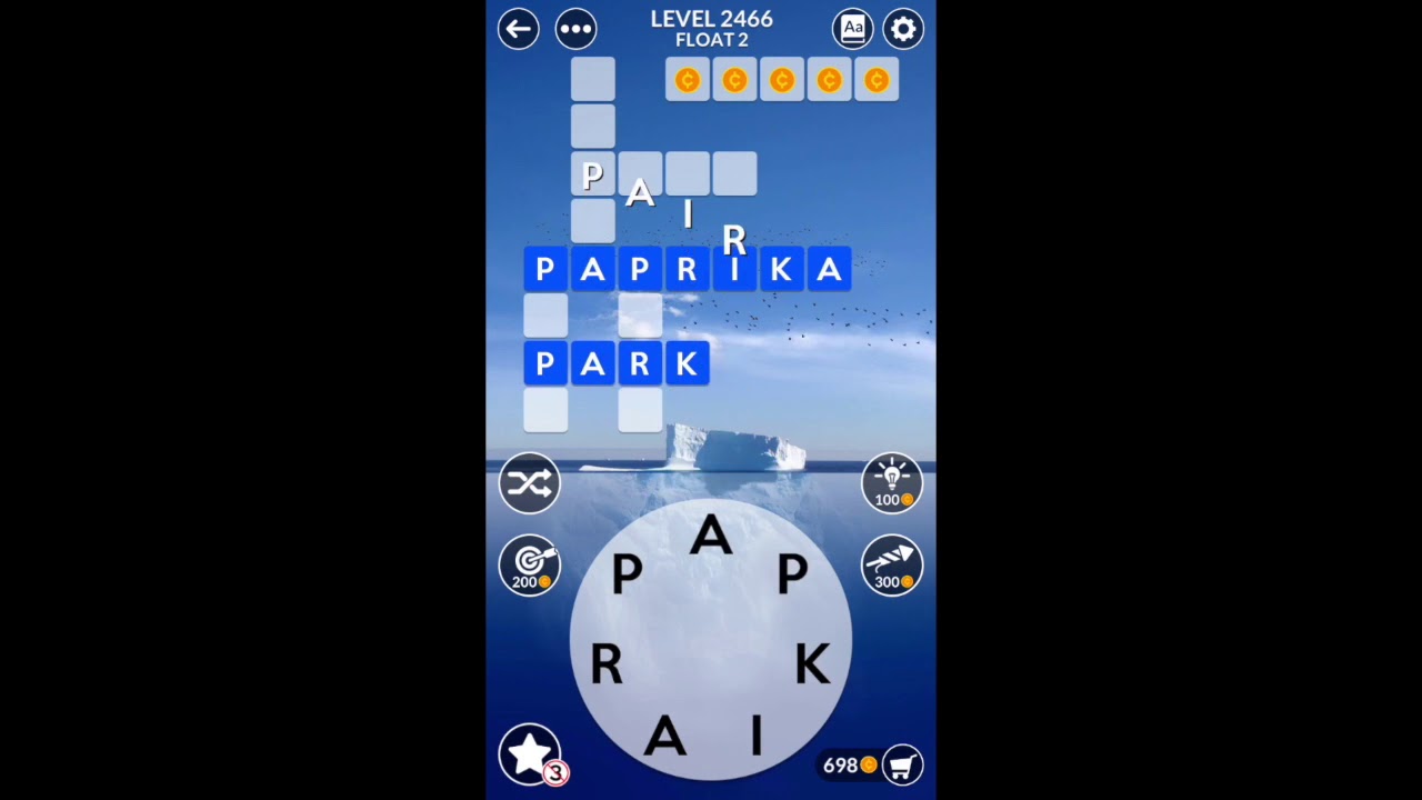 Wordscapes Level 2466 - YouTube