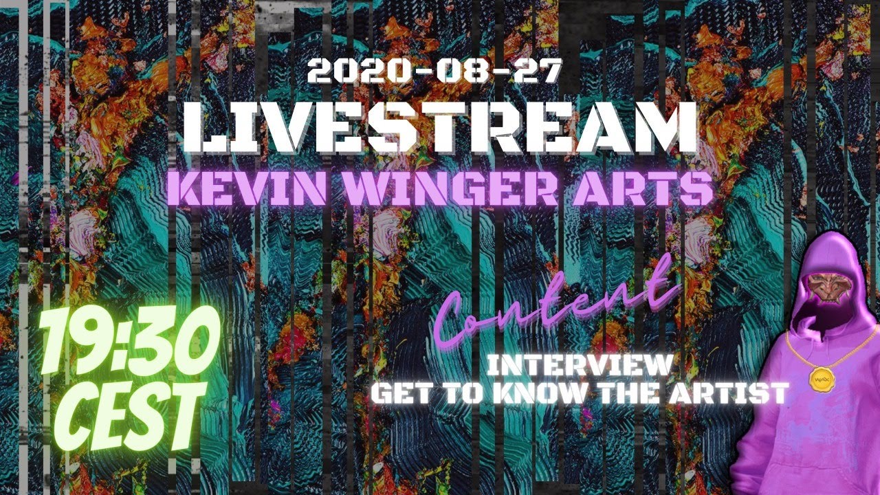 Interview with Kevin Winger ARTS | NFT Oil paintings | ANYOEX ...