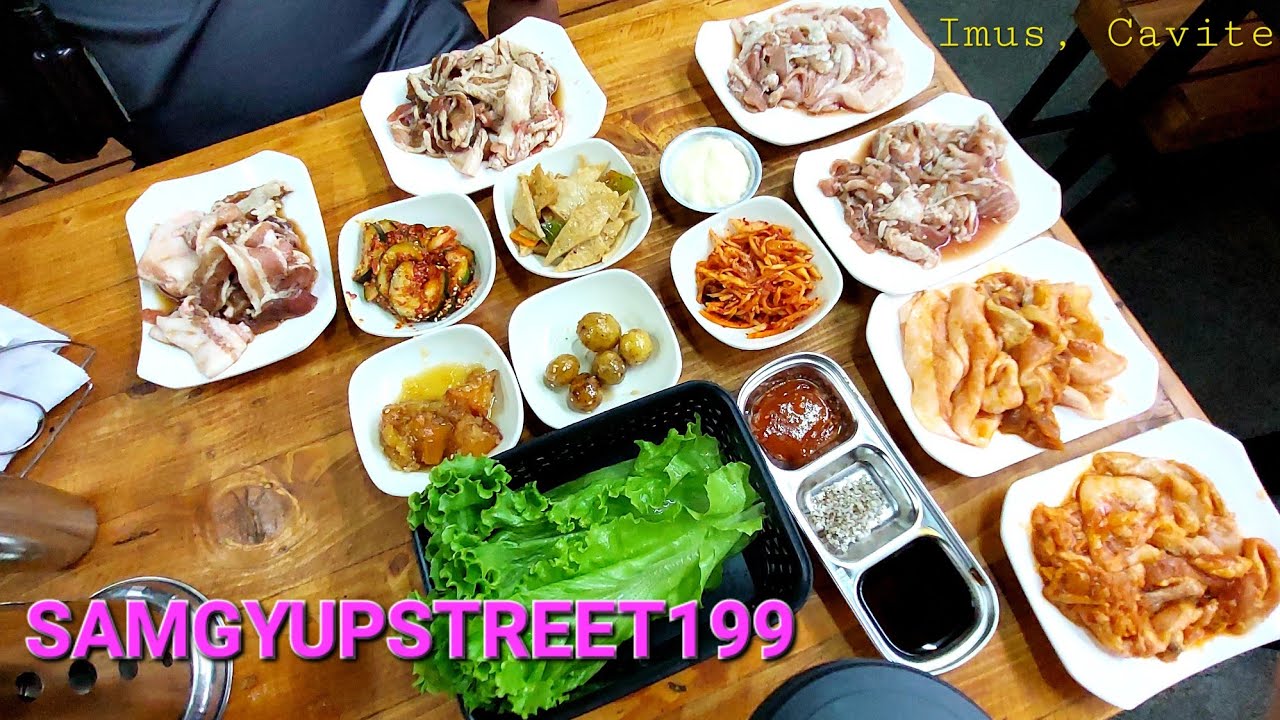 FOODVLOG : SAMGYUPSTREET199 | SAMGYUP NEAR ME | IMUS CAVITE - YouTube