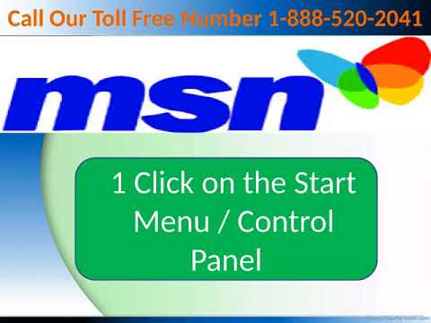 How to delete MSN accounts.? - YouTube
