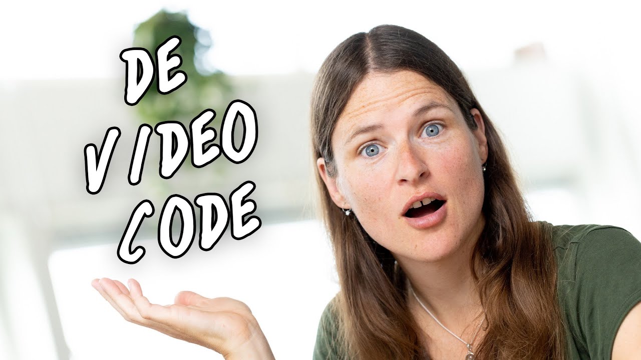 Waarom de CODE van je video belangrijk is - YouTube
