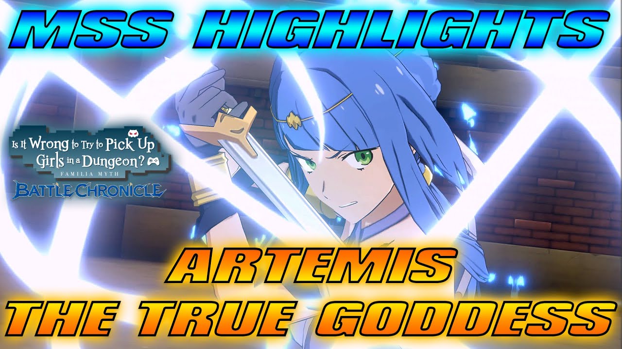 DanMachi: Battle Chronicle - Magic Stone Scramble Highlights: Artemis ...