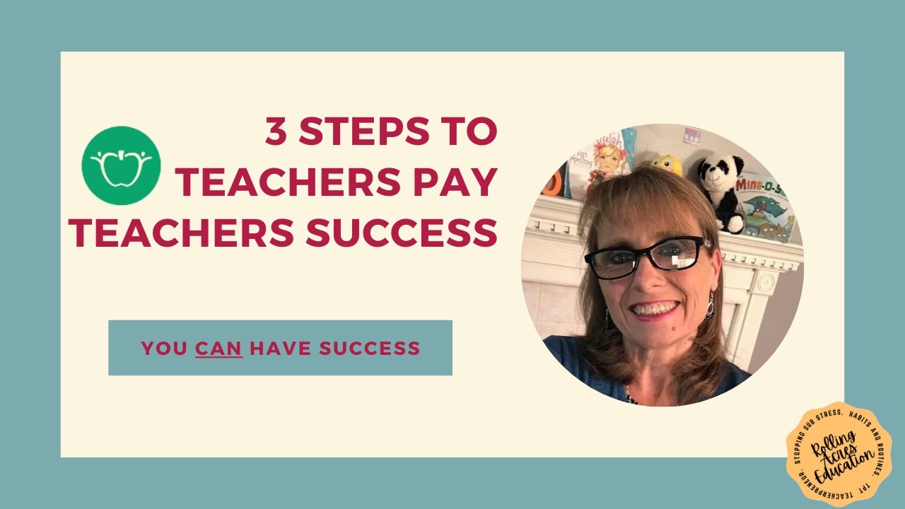 3 Basic Steps to Your Teachers Pay Teachers Business Success - YouTube