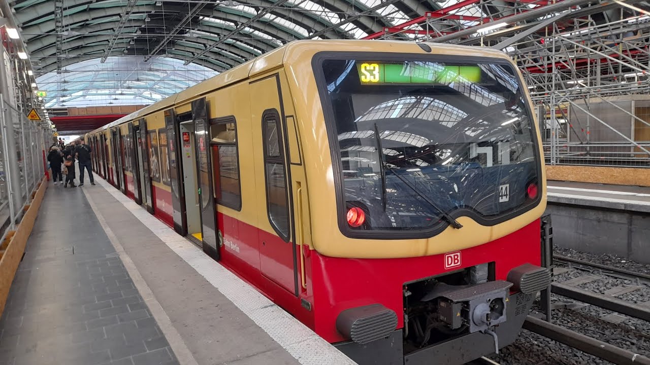 Mitfahrt in der S3 von Olympiastadion bis Ostbahnhof in der BR 482 490 ...