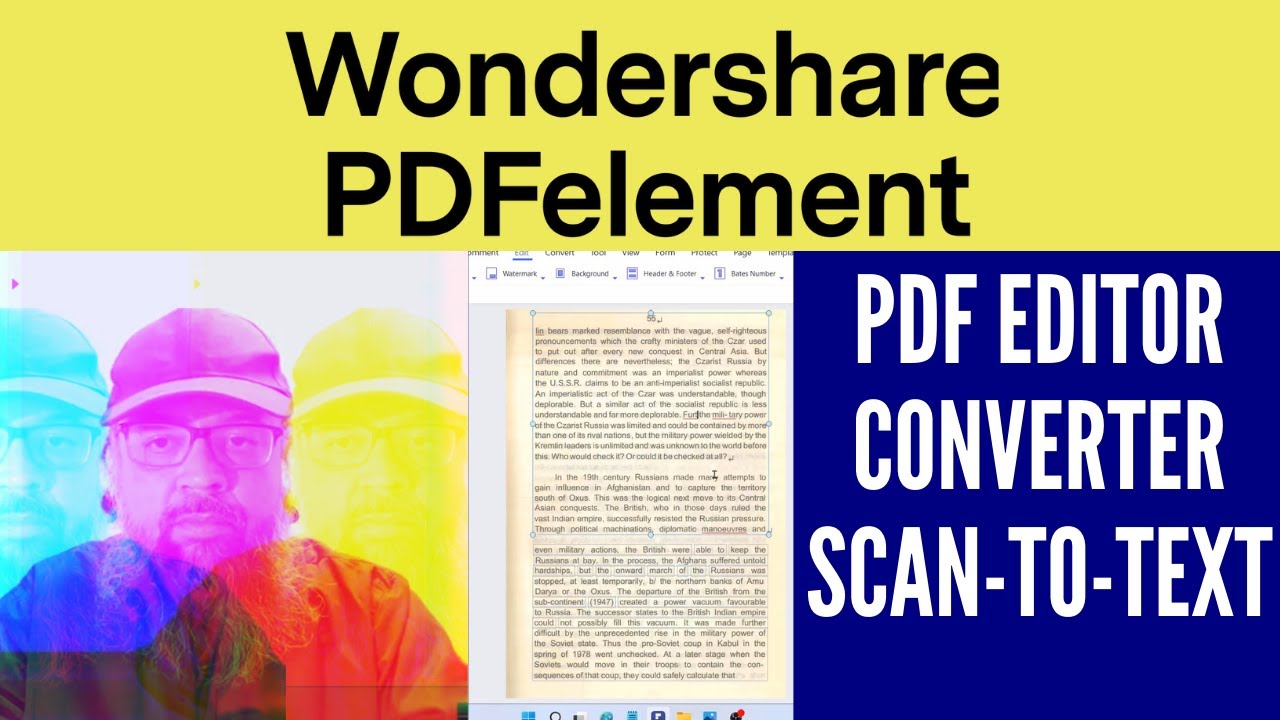 A PDF Editor, Converter, Scan to Text Tool | Wondershare PDFelement ...