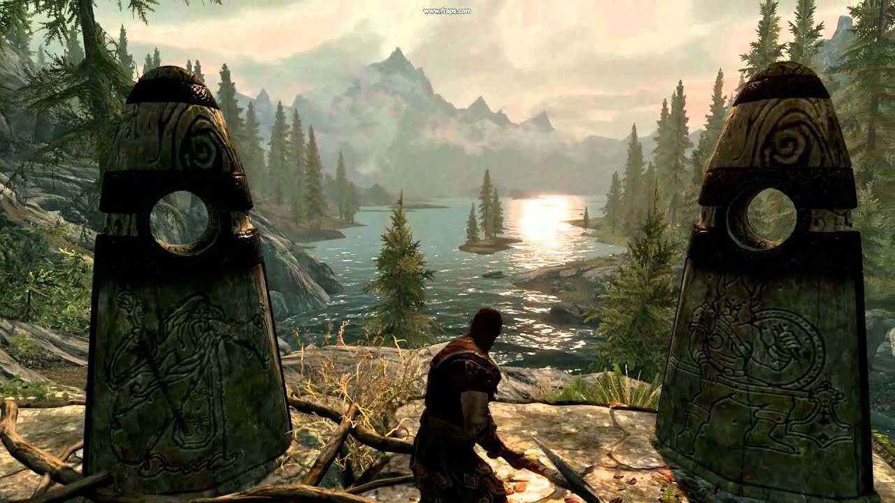 Skyrim - Max Setting GTX 580 - YouTube