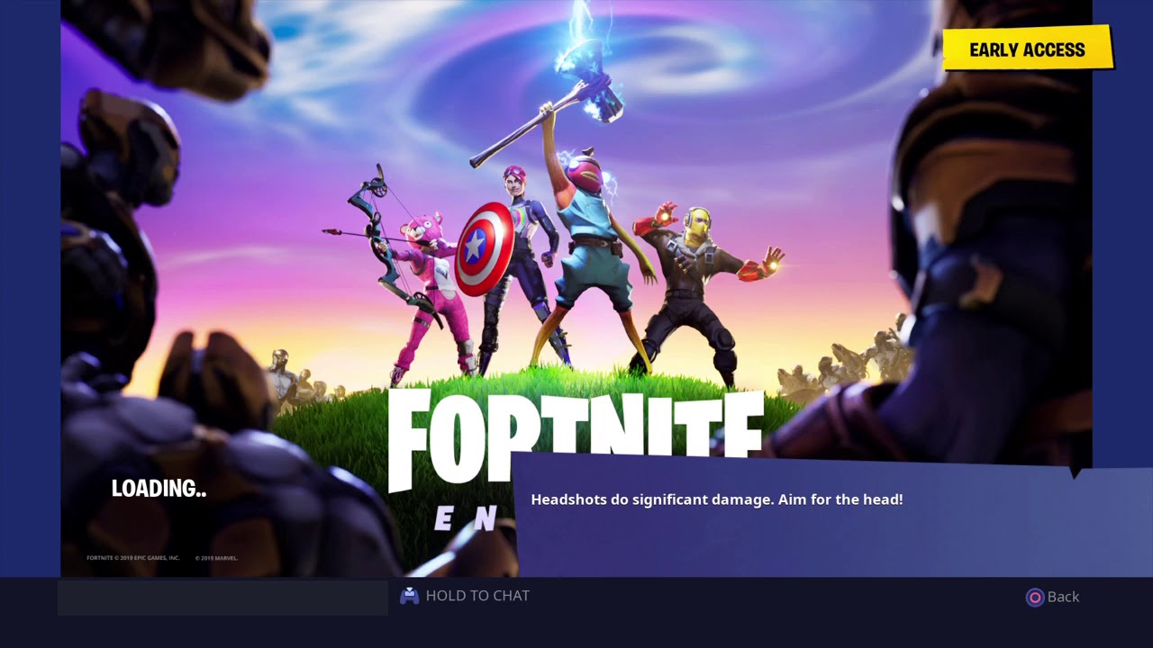 fortnite avengers endgame loading screen unlocked - YouTube