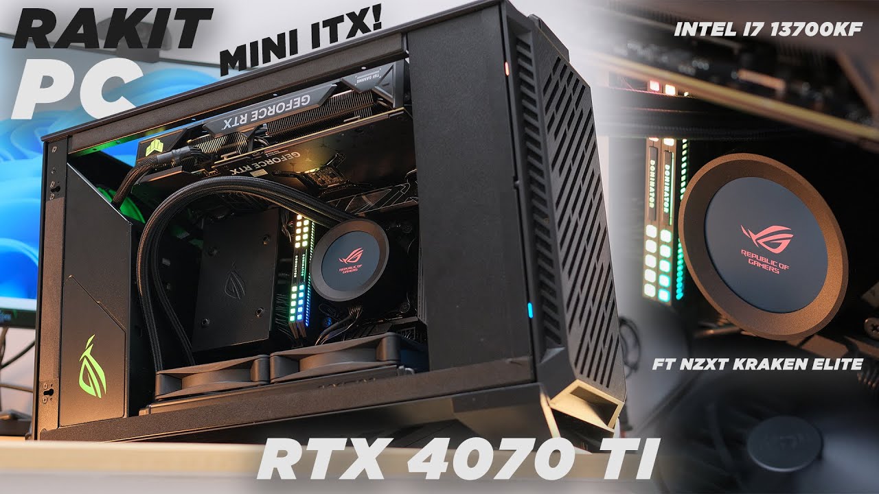 Rakit PC Gaming Mini ITX Tapi Pakai GPU Monster?! | I7 13700KF + RTX ...