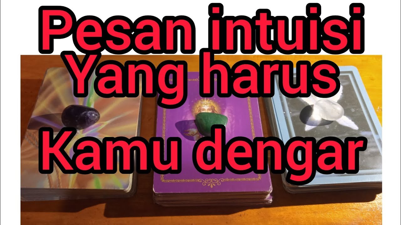 ️🍂Pesan Intuisi yang Perlu kamu dengar saat ini...👂#pilihkartu#tarot ...