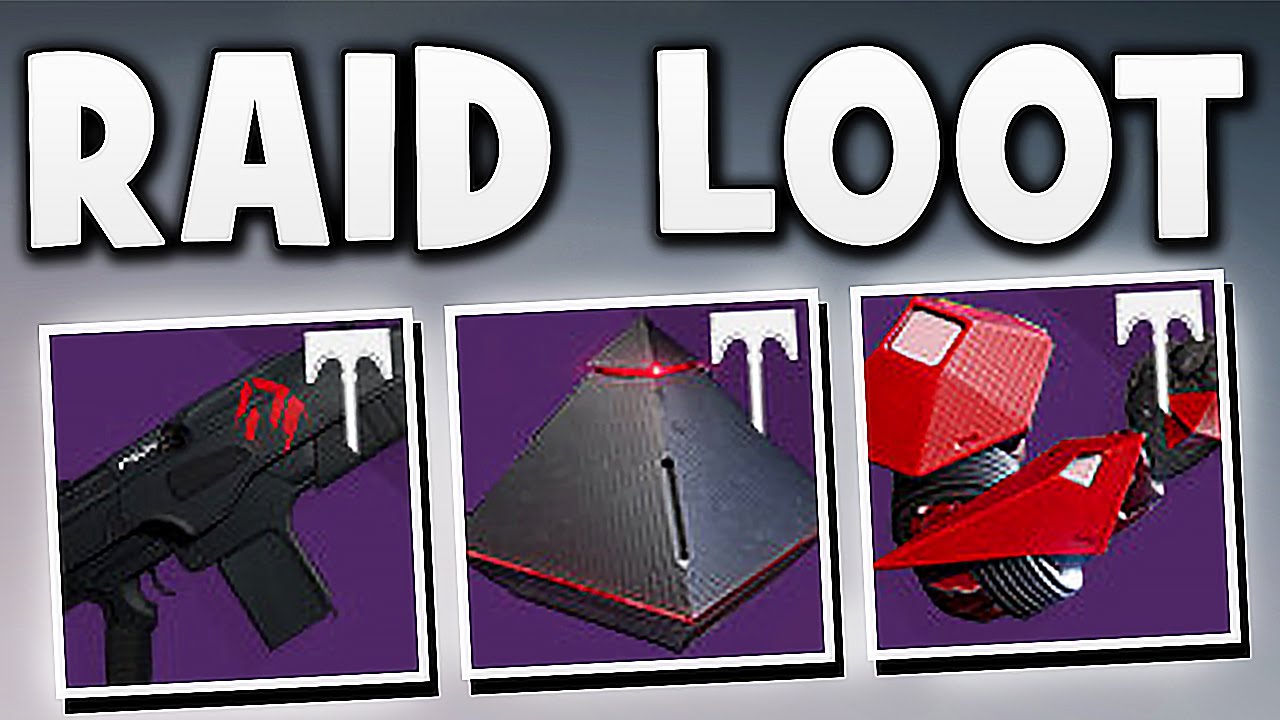 Destiny - RAID LOOT (Wrath of the Machine) !! - YouTube
