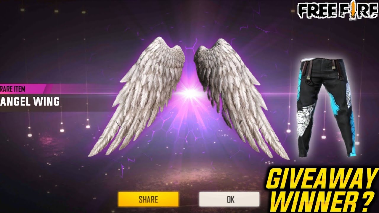 New Event Free Fire | Be An Angel Event Free Fire | Angelic Pant Free ...