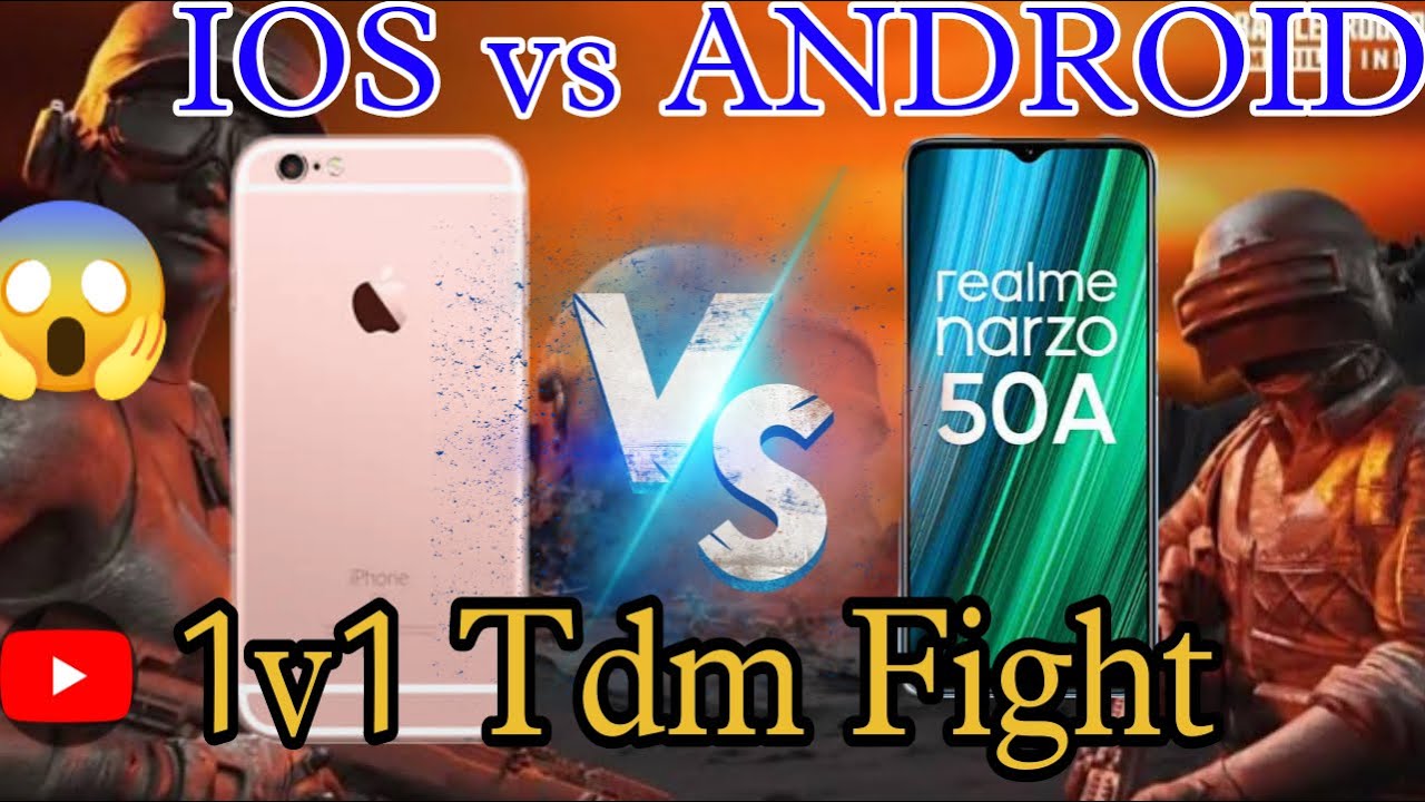 Iphone 6s Vs Realme Narzo 😲😍 Tdm Fight 🔥 Kya 30 Fps Jitega 👀? - YouTube