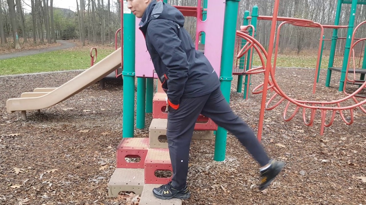 Step Up Kick Backs - YouTube