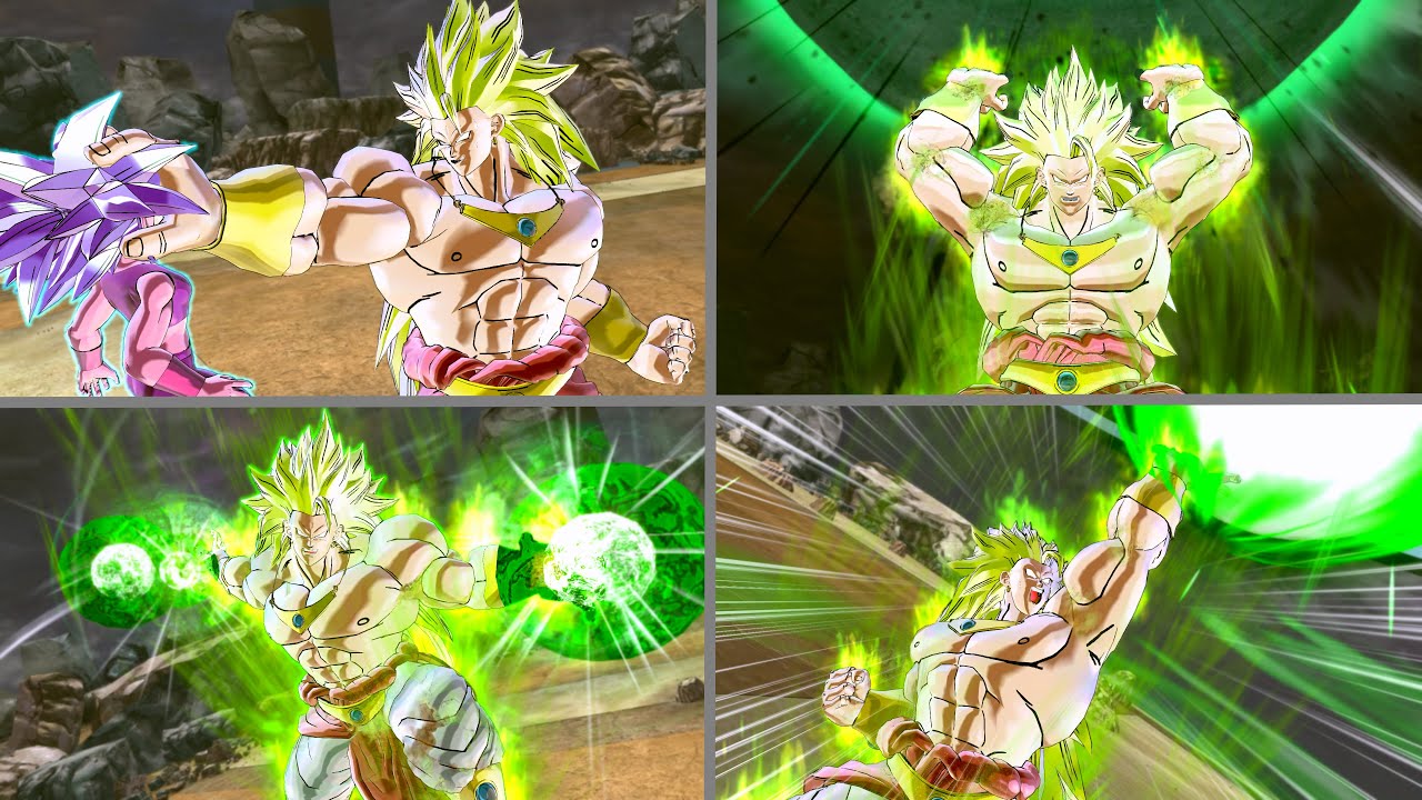 Dragon Ball Xenoverse 2 Mods Broly (Legendary Super Saiyan 3) - YouTube