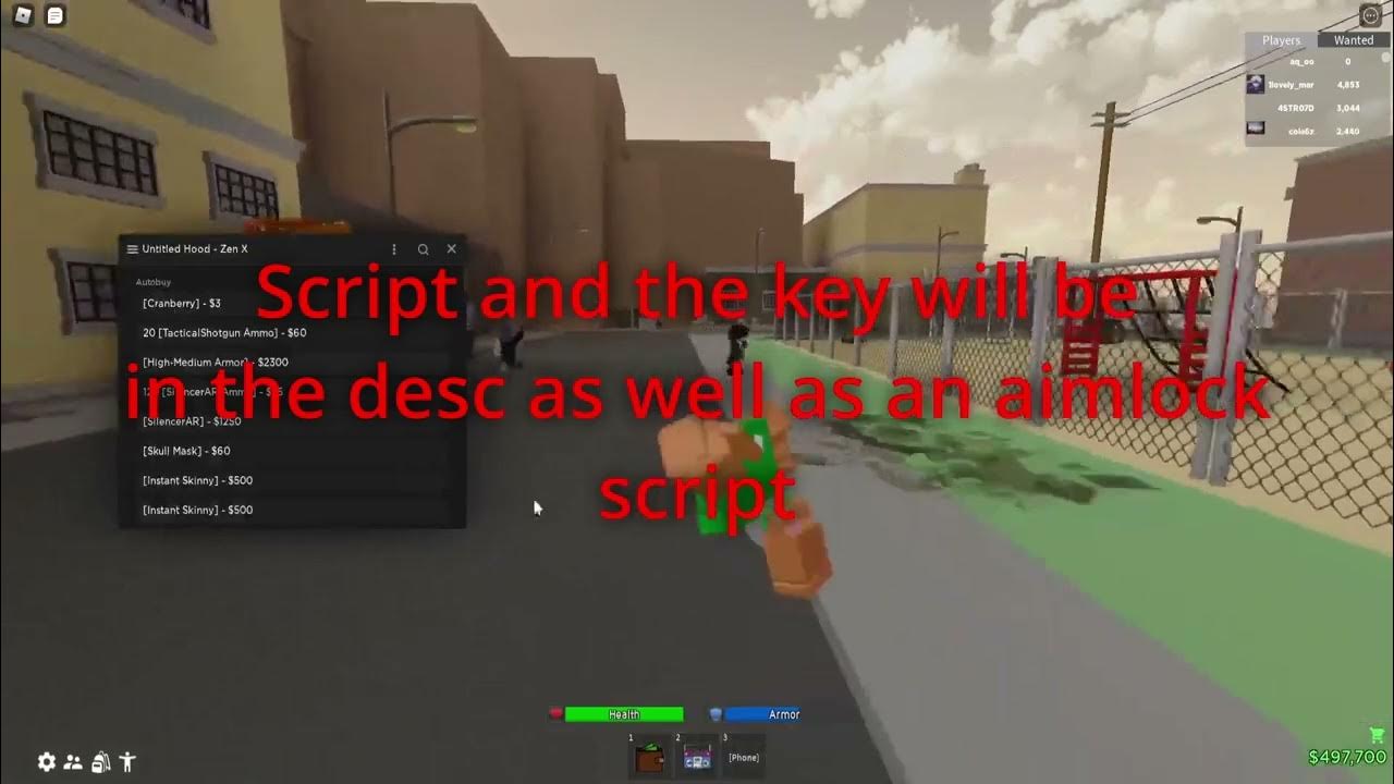 best untitled hood script pastebin - YouTube