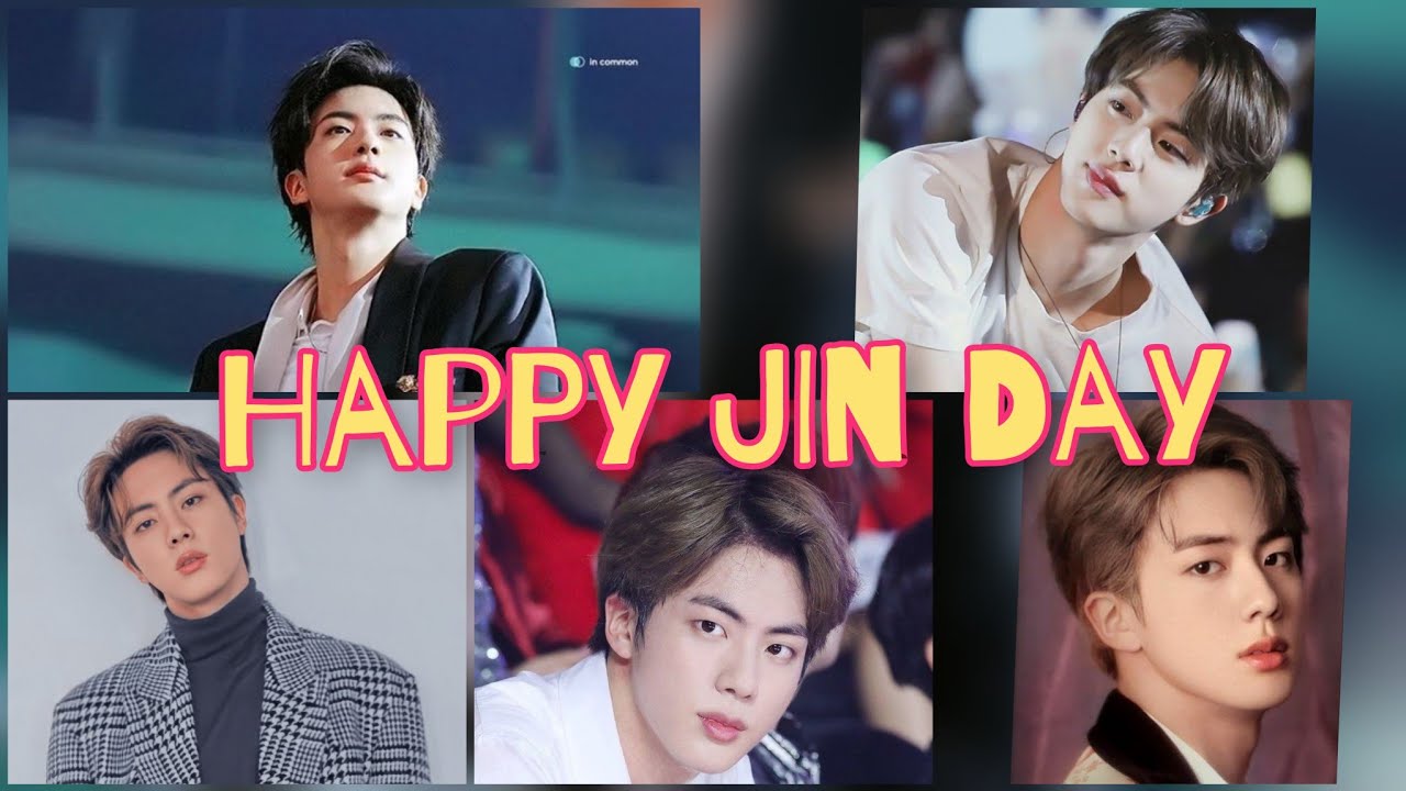 Happy JIN Day | JIN Day 2022 | Happy birthday Kim Seokjin | We purple ...
