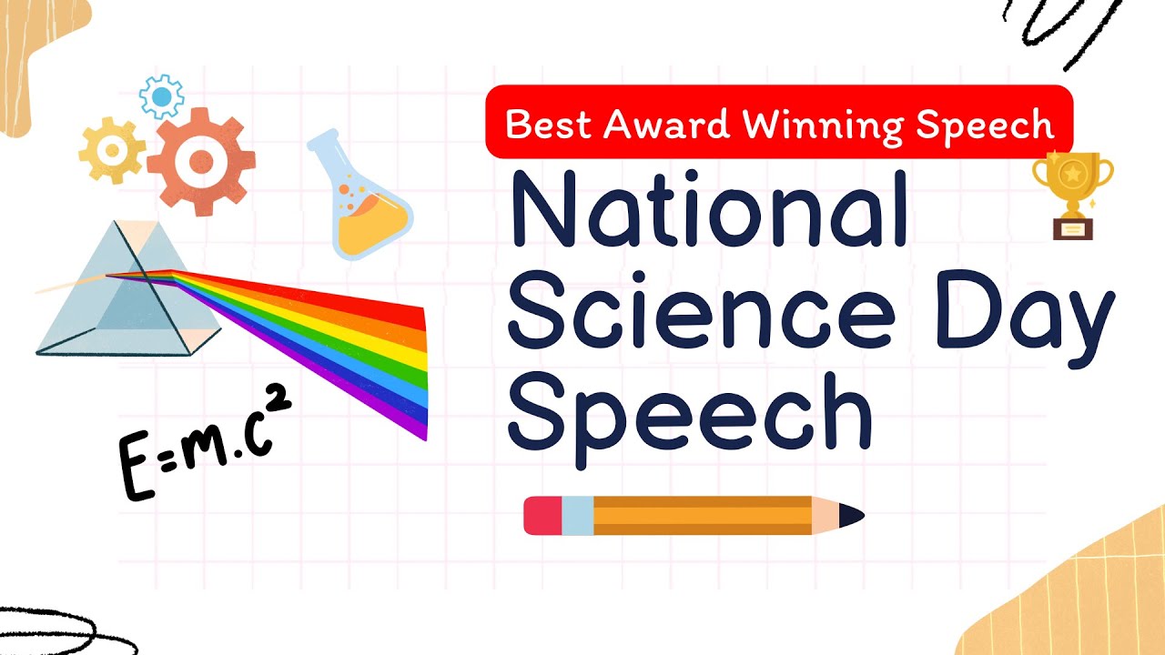 National Science Day Speech in English 2024 - YouTube