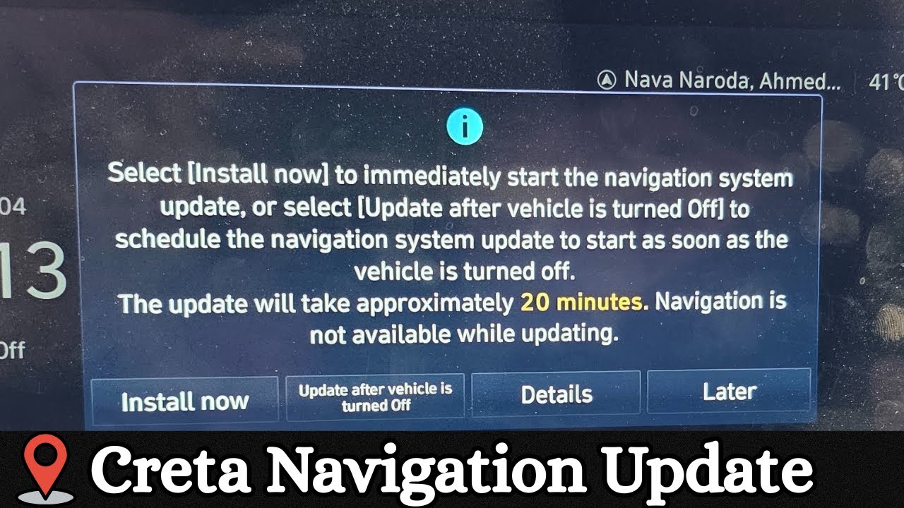 Hyundai Creta Navigation (MAP) System Update (2025) | Check For ...