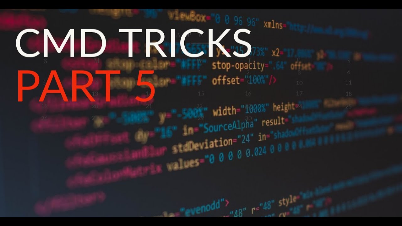 cmd Tricks - Part 05 - YouTube